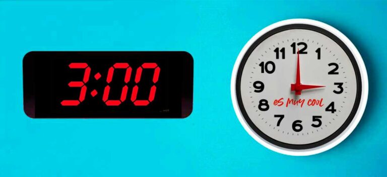 Qué hora son las 15